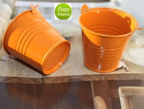 DHL ! Colors Mini Tin Pails Wedding Favors, Mini Bucket Favors,Tin ...