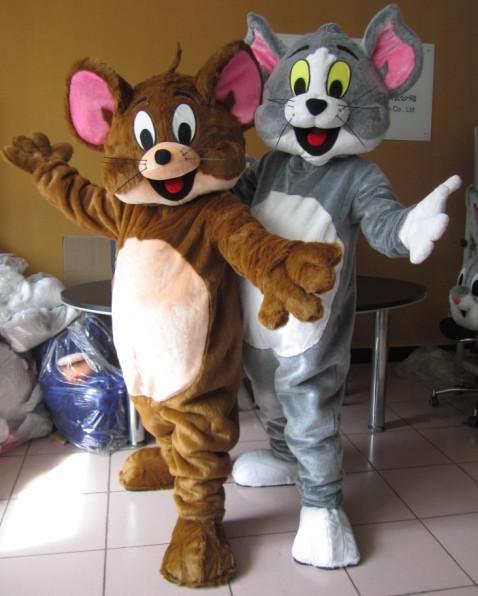 Tom And Jerry Mascot Costumes School Girl Costume Dog Halloween ...