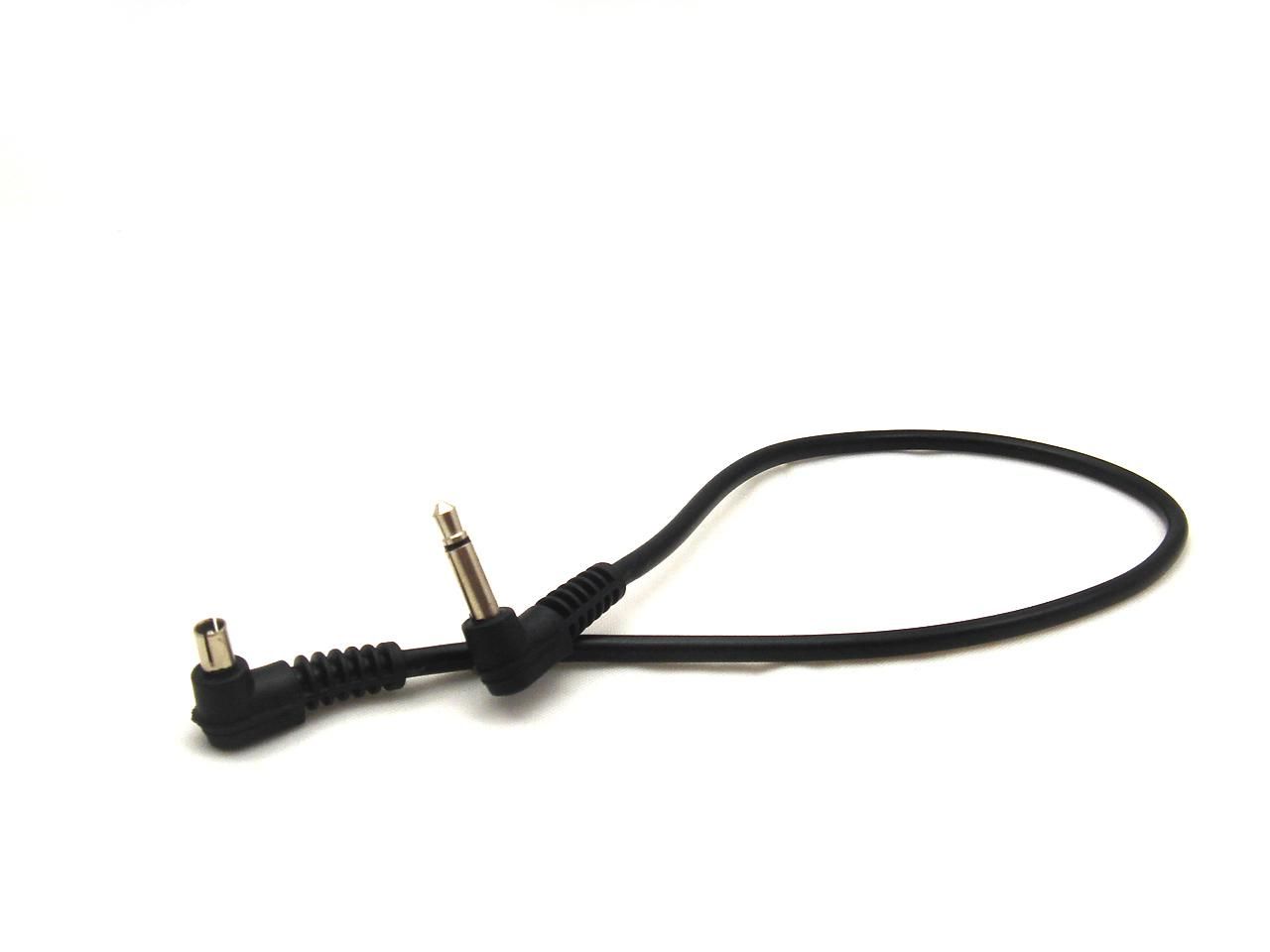 Plug De 3,5 Mm A Macho Flash PC Sync Cable De La Cuerda De 30 Cm 12 ...