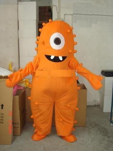 Wholesale Yo Gabba Gabba Mascot Costume Muno Starfish! Free S/H From ...