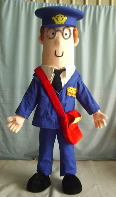 Adult Size Postman Pat Cartoon Mascot Costumes Best Quality Mascot ...