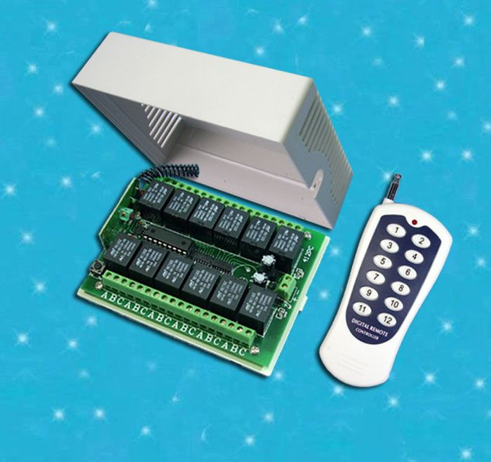 Wholesale 12 Channel Intelligent Remote Control Switch, Multi Channel ...
