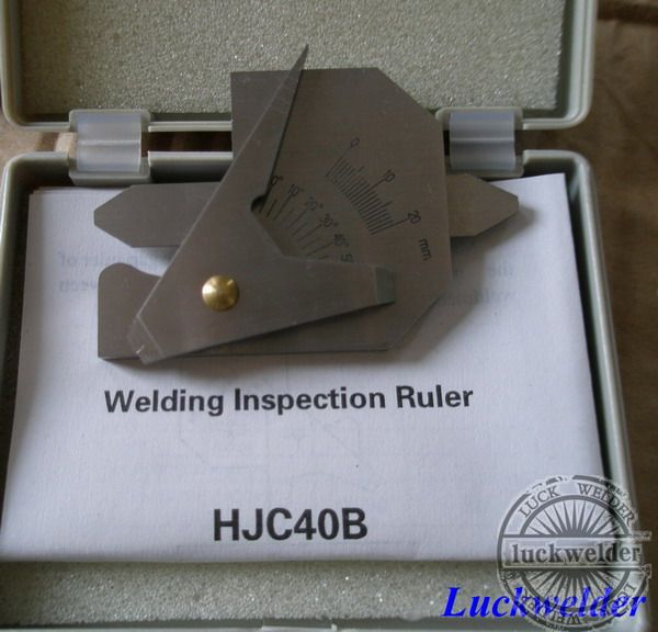 Wholesale HJC40B Welding Gauge Weld Bead Height Welding Seam Gap Ruler Gage MM From Luckwelder ...