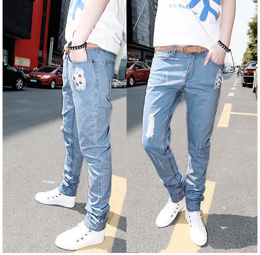 2018 New Hot Men S Jeans Slim Fit Style 278 Size W28 W33 From Happy Angelet1 30 26 Dhgate