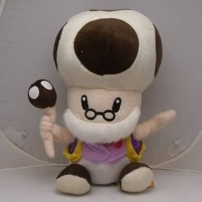 EMS NEW Super Mario 24cm Toadsworth Plush Doll Figure From Kate And ...
