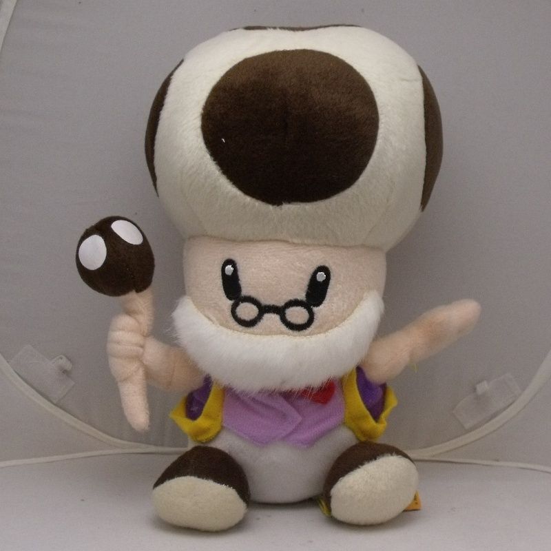 EMS NEW Super Mario 24cm Toadsworth Plush Doll Figure From Kate And ...
