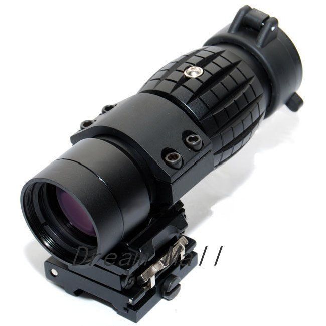 QD 3X Magnifier Scope With Twist Mount For Aimpoint/ 3 Magnifier ...