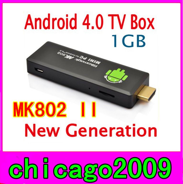 MK802 II Mini PC Smart USB TV BOX Google TV Youtube A10 RAM 1GB 4GB ...