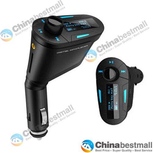 Car Kit MP3 Player Wireless FM Transmitter Modulator USB SD MMC LCD ...