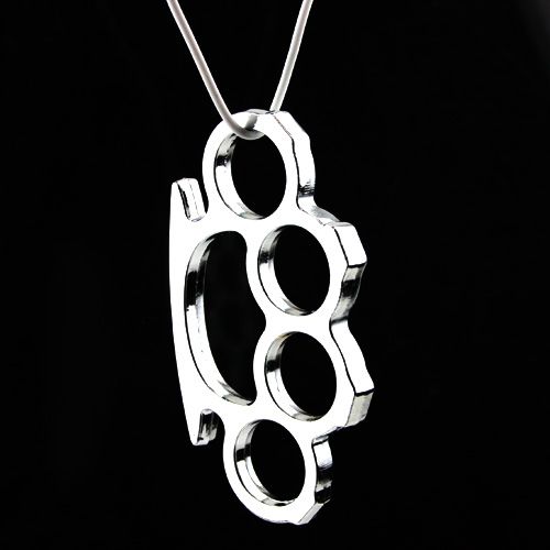 The Expendables Collectibles Skeleton Brass Knuckles PUNCH Pendant ...