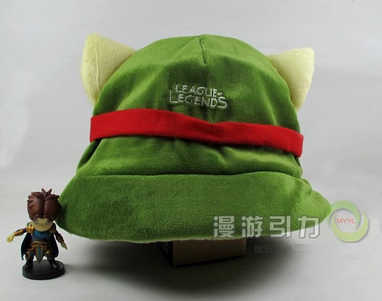 League Of Legends LOL Teemo Cosplay Cute Hat + Mask, Teemo Hat Teemo ...