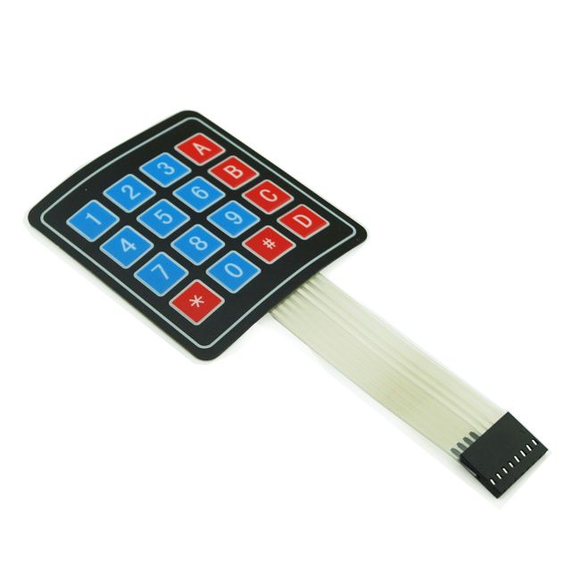Wholesale 4x4 16 Key Matrix Membrane Switch Keypad Keyboard Super Slim ...