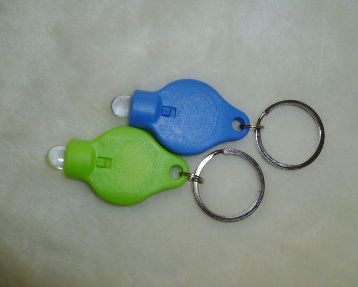 LED Light Keychain Car Keychain Portable Hand Pressing Flashlight Car ...