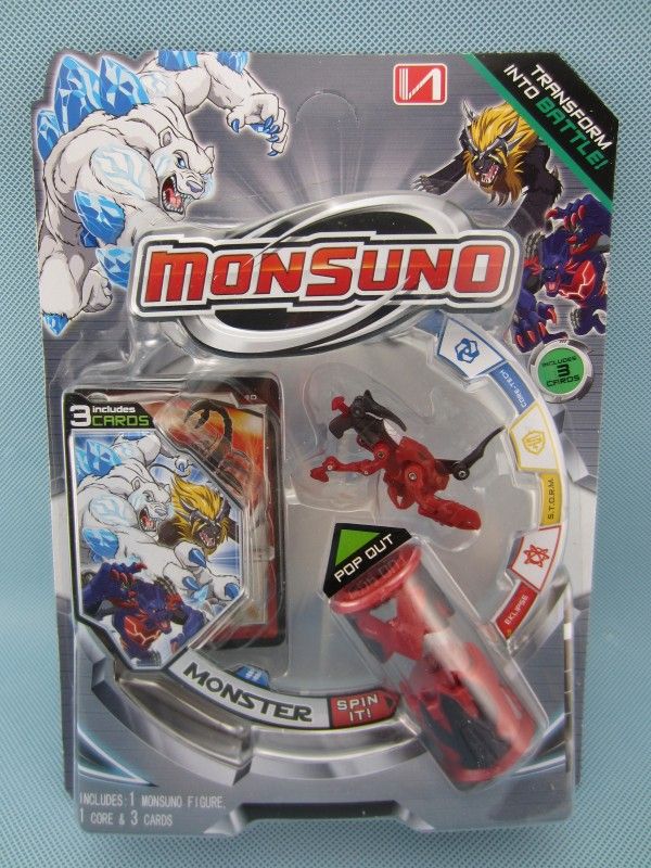2017 Monsuno Monster Spin Pop Out Ultra Spin Core Battle Energy Beast ...