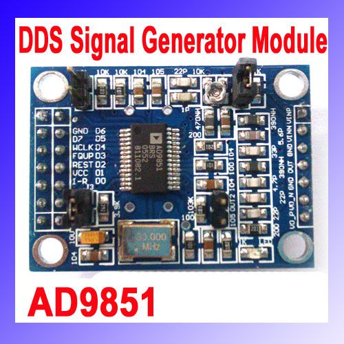 2020 AD9851 DDS Signal Generator Module 2 Sin Wave0 70MHz And 2 Square ...