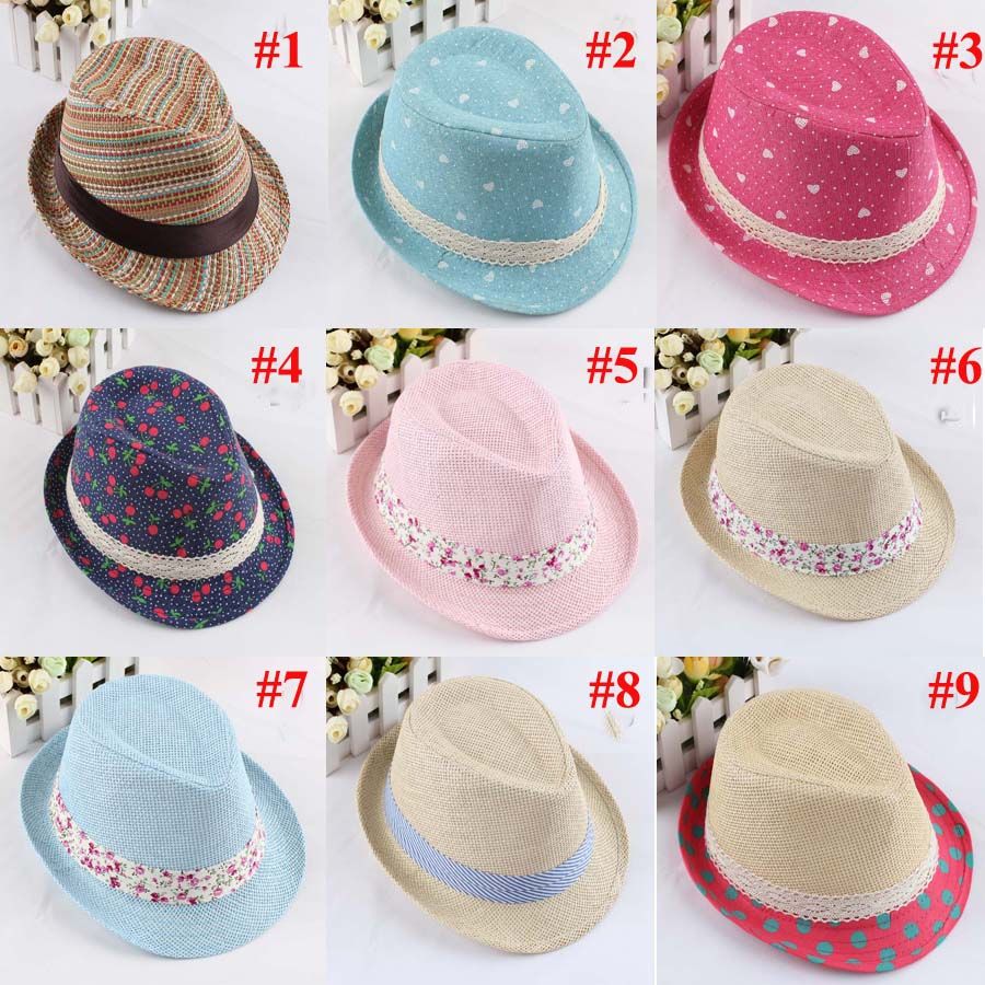 2018 Hot Baby Children Hats Kids Fedora Hats Children Boys Girls Top ...