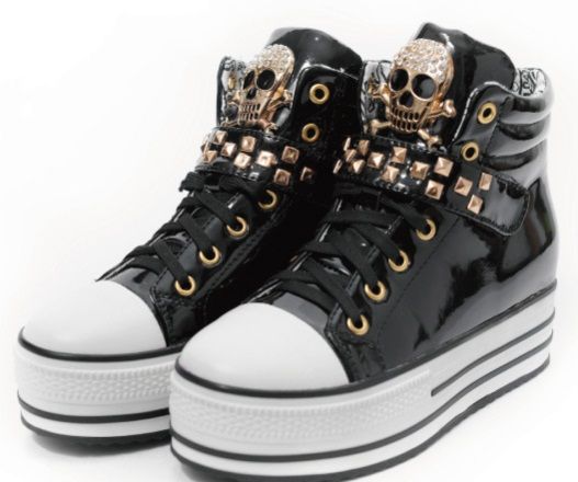Skull Shoes Women