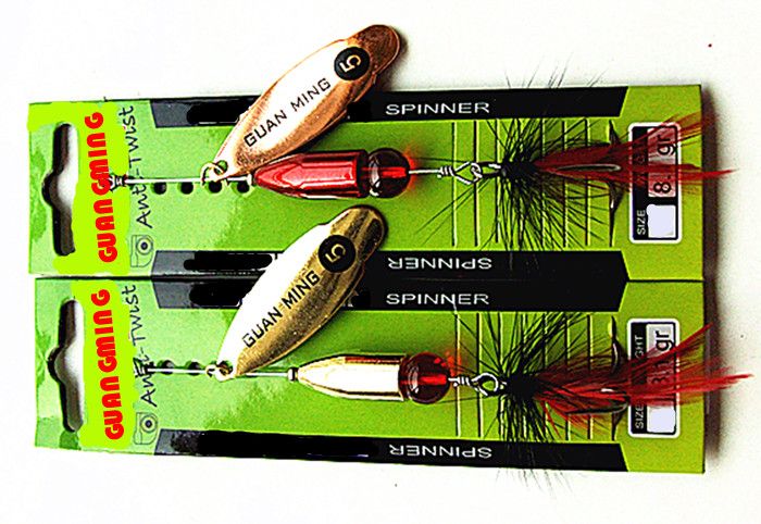 20g Fishing Lure Spinner Bait Bell Shaped Brass Metal Bait Sea Fishing ...