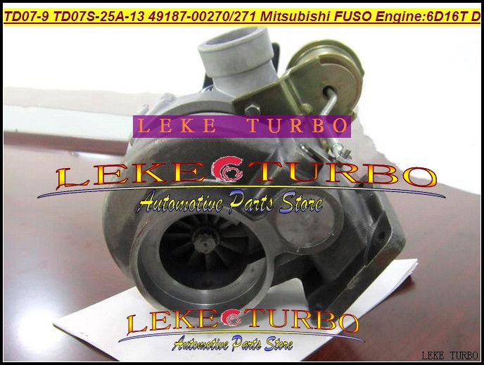TD07 9 TD07S 25A 13 49187 00271 49187 00270 ME073935 Turbo Turbocharger For Mitsubishi FUSO ...