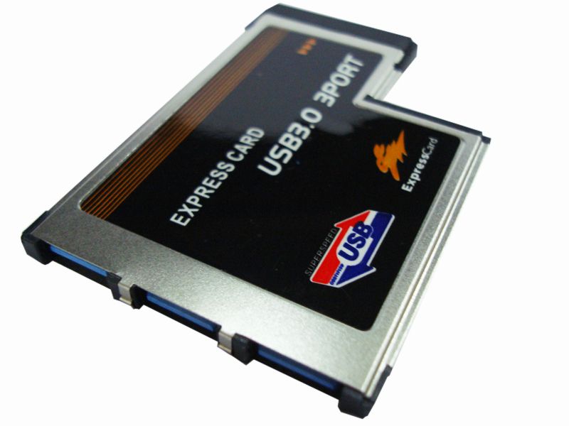 Express Card Expresscard 54mm To 3Port USB 3.0 Card Adaptor From ...
