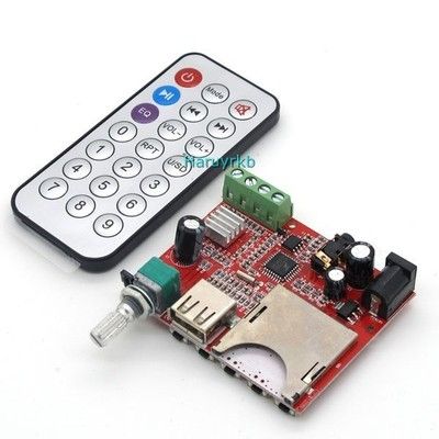 Wholesale New 12v Amplifier MP3 Decoder Board Dual Channel Stereo 2*10W ...