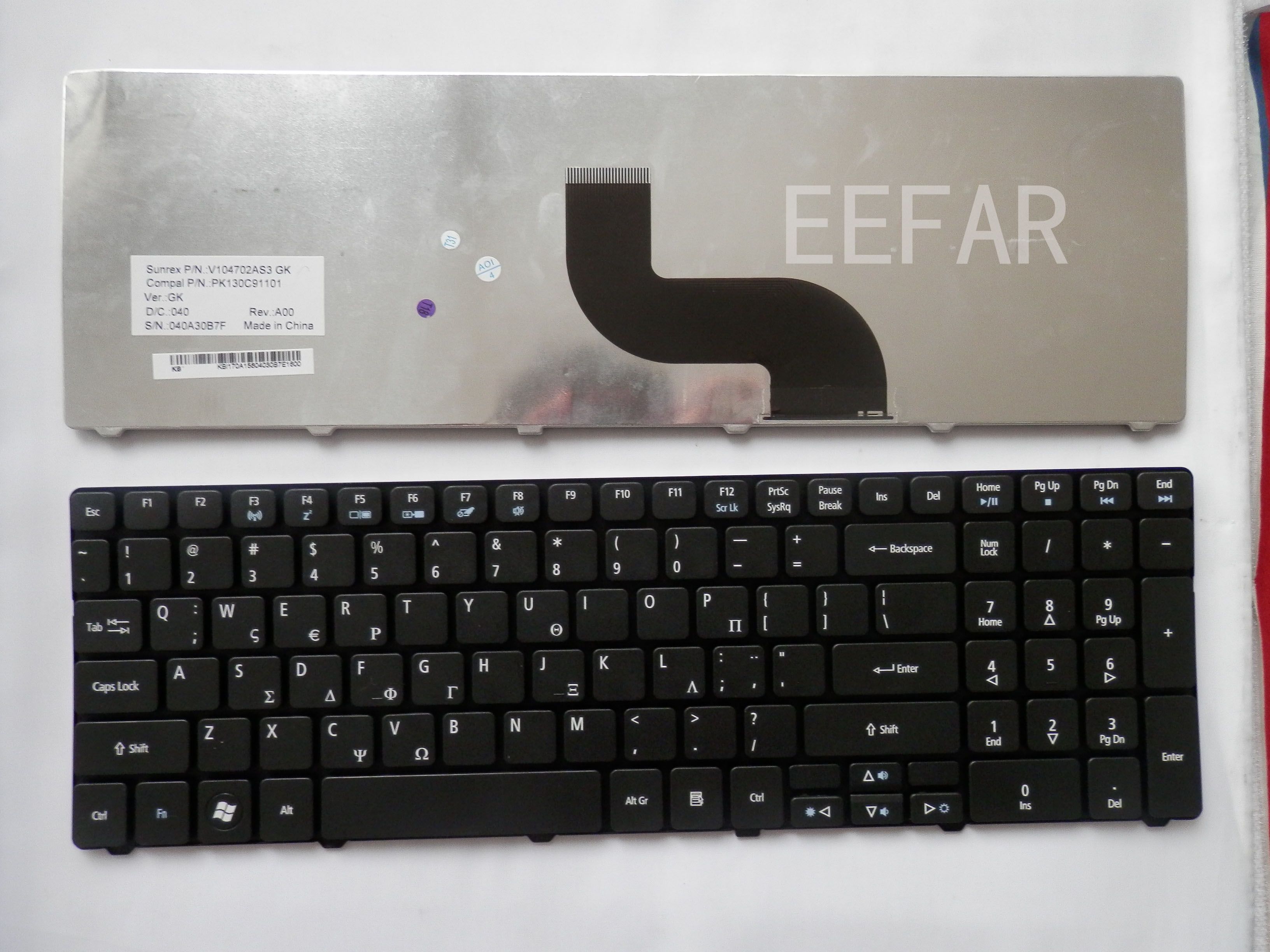 2019 New Keyboard Acer Aspire 5810 5810T 5810TZ 5810TG Series Black ...