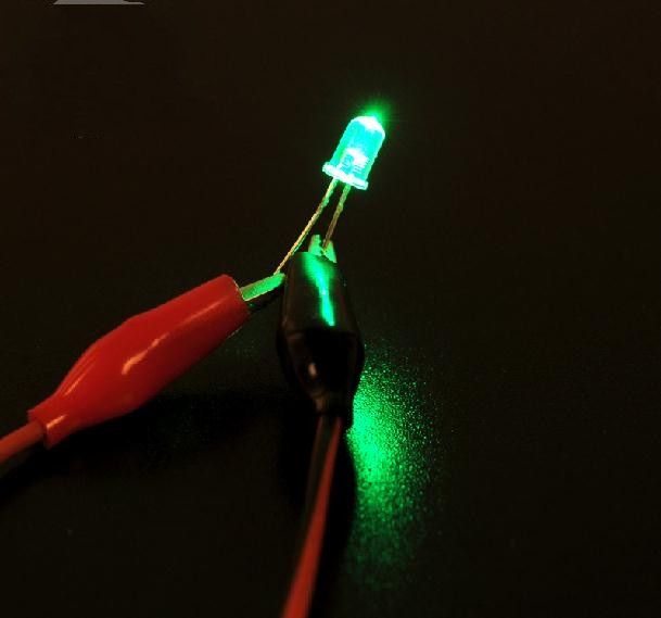 5mm LED Lights 1.5V 3V 20mA 10000 12000mcd Ultra Bright Light Emitting ...