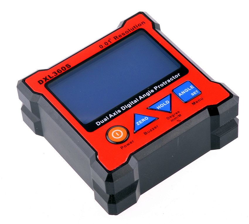 V2 Digital Protractor DXL360/S/C Inclinometer Dual Axis Level Measure ... V2 Digital Protractor DXL360/S/C Inclinometer Dual Axis Level Measure ...