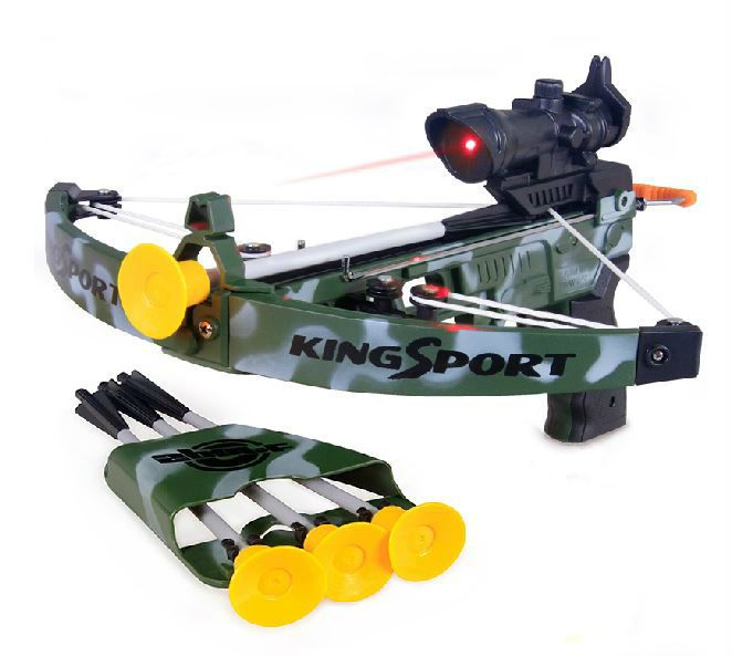 Kingsport Toy Crossbow Deluxe Child Toy Sports - with Infrared 1.6 Toy ...