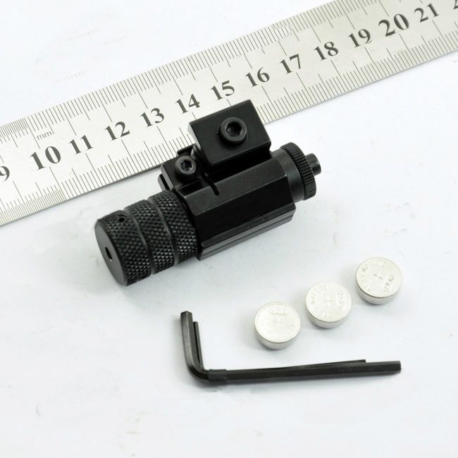 Tactical Micro Red Laser Pointer For 20mm Picatinny Rail + From ...