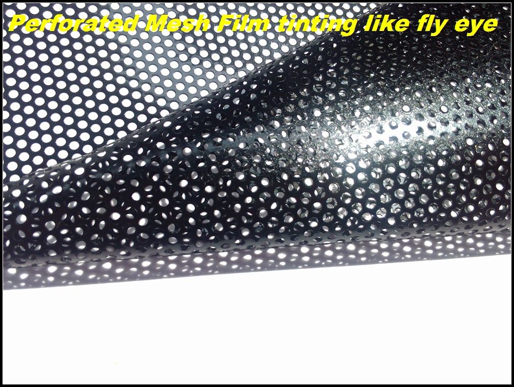 Best Premium Fly Eye Tint Perforated Mesh Film Headlight Tints ROAD ...