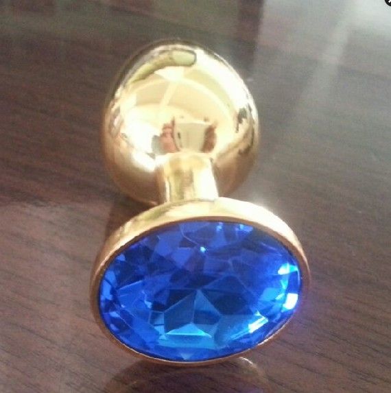 Gold Metal Mini Anal Toys Butt Plug Booty Beads Sex Toy Stainless Steel