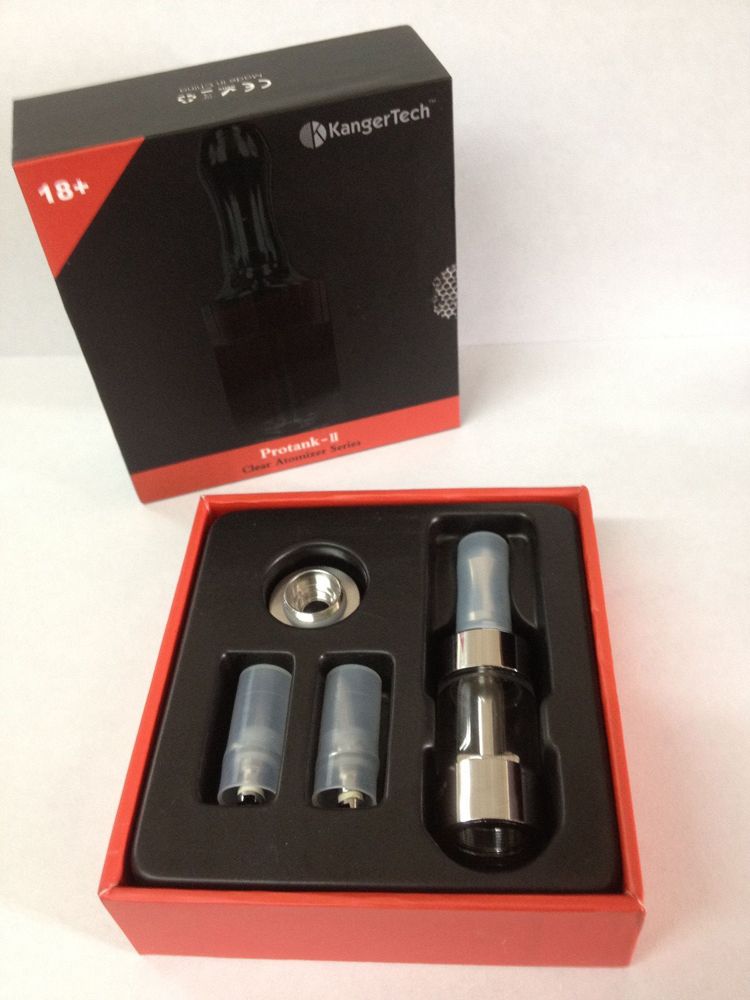 Kanger Protank II Pyrex Glass Tank Authentic From Elec2000, $12.73 ...