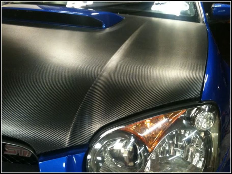 3M Quality 3D Black Carbon Fiber Vinyl Wrap Car Wrapping Film Sheets ...