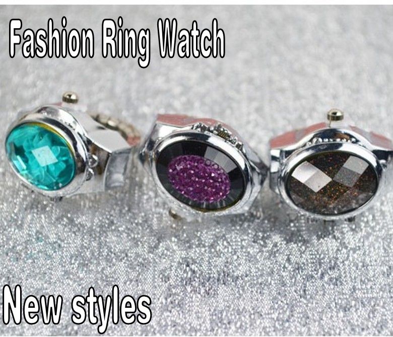Fashion Mini Stainless Steel Ring Finger Watch Shockproof Antimagnetic ...