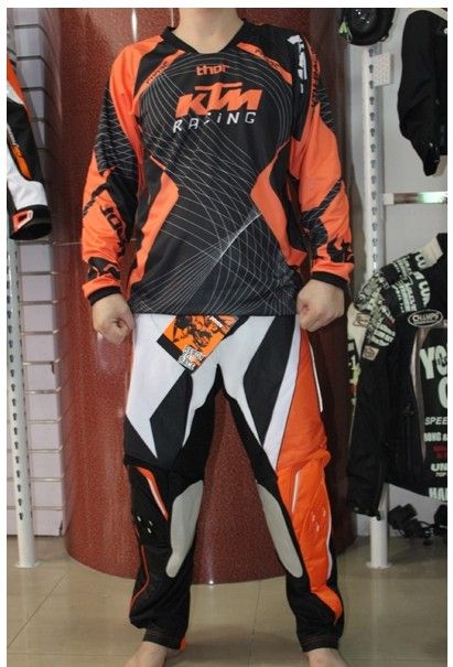 2017 Ktm Sports Clothing Set Motocross Motorcycle Jersey Sets Cycling T ...