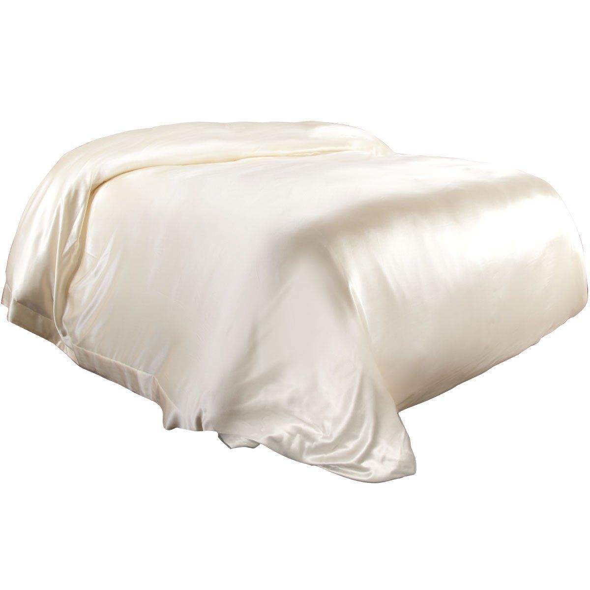Seamless 100% Pure Mulberry Silk Charmeuse Queen Size 19mm Sheets Set ... Seamless 100% Pure Mulberry Silk Charmeuse Queen Size 19mm Sheets Set ...