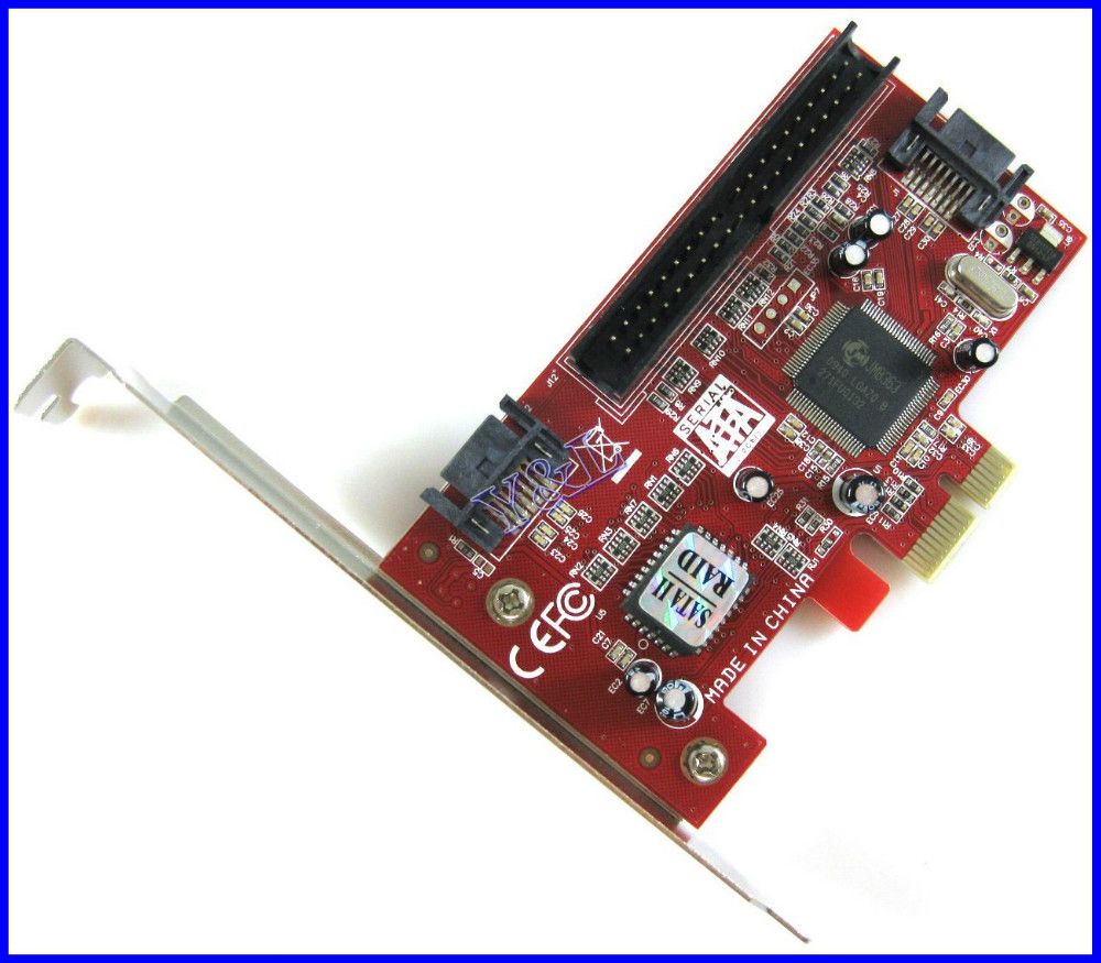 2 Port Serial ATA SATA II 2.0 RAID & 1 Port IDE 3.5 3.5 Inch 40P 40 Pin ...