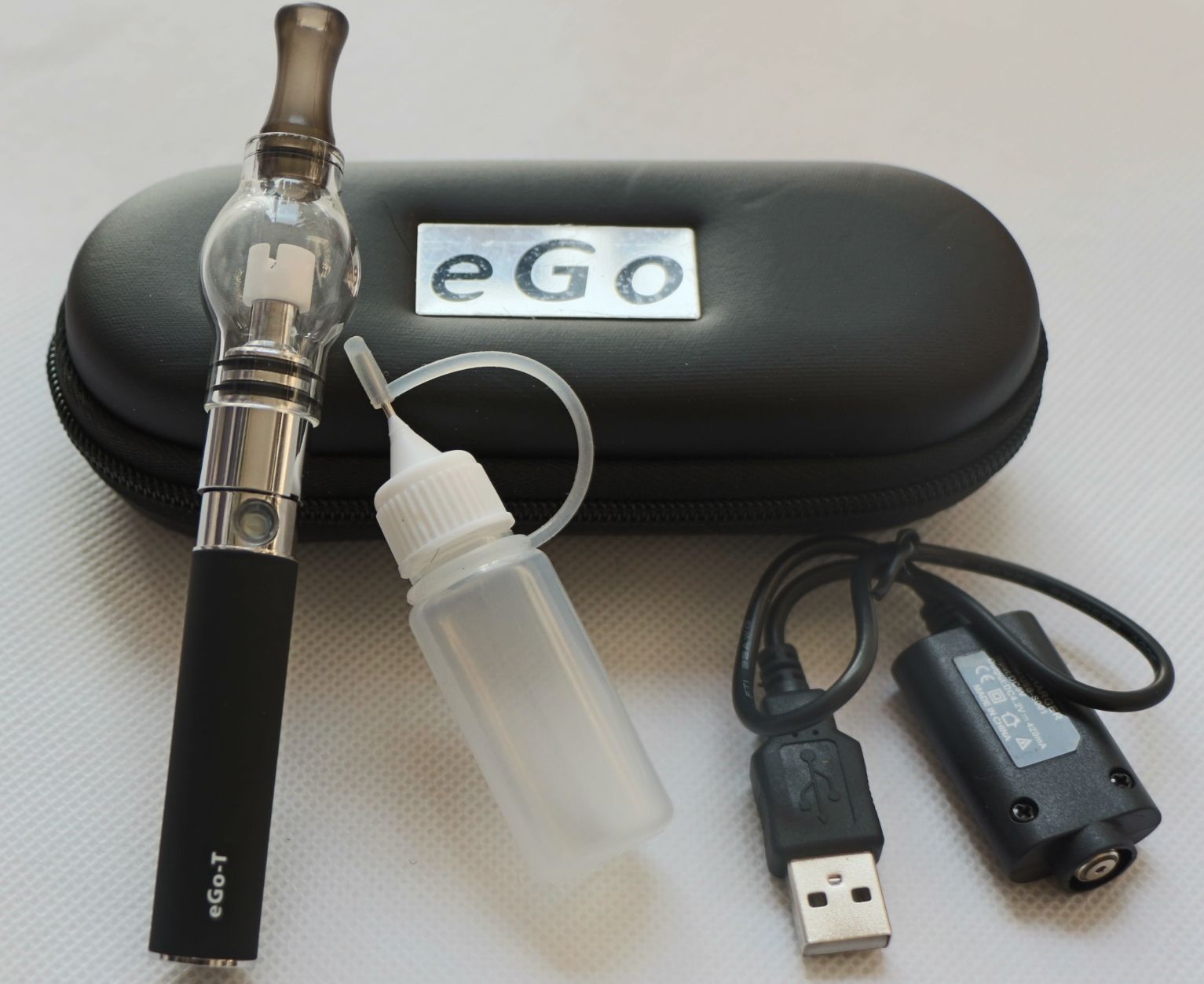 EGo Electronic Cigarette Kits Glass Tank Globe Wax Atomizer 650mah ...