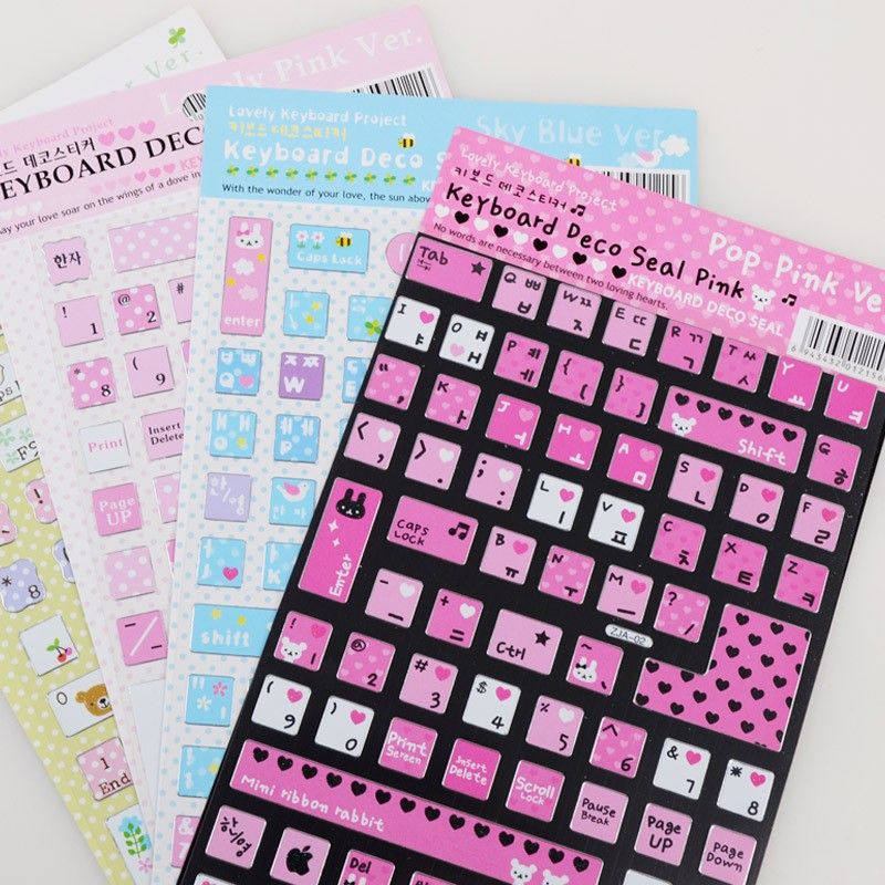 Korean keyboard stickers for laptops - threadsbuilding