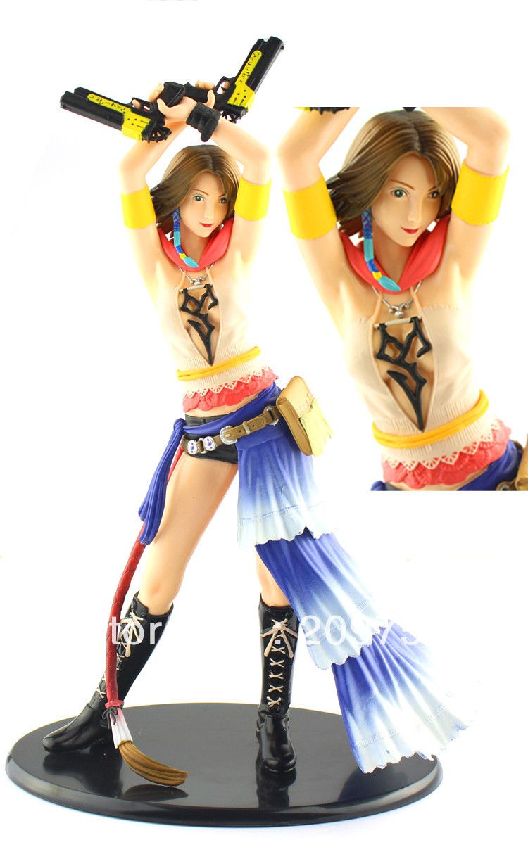 Final Fantasy X-2 YUNA 1/6 Scale Soft Vinyl Statue PVC Figure 25 Cm New ...