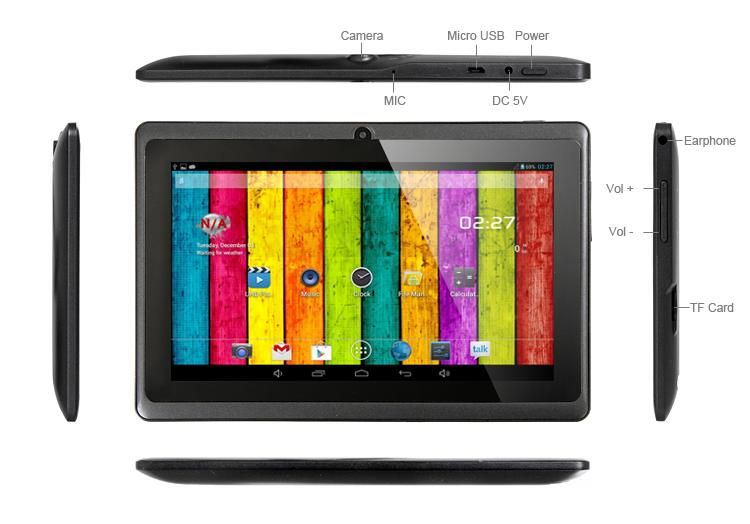7 inch a33 quad core tablet allwinner - asoir