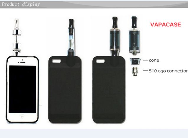 New Vision Vapecase Electronic Vapor Mod Iphone 5/5s 2000mAh Battery ...