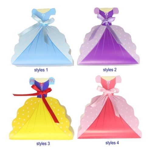 Wedding Gown Favor Boxes