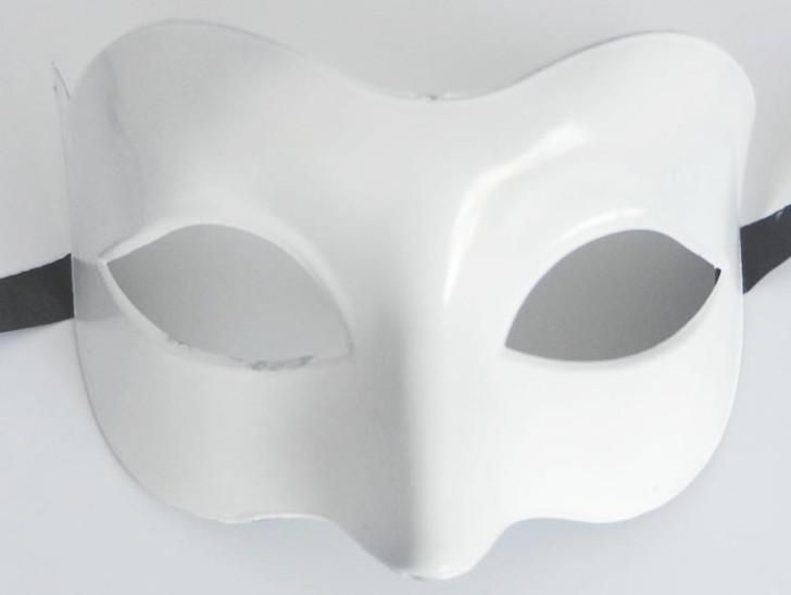 2017 New Party Mask Black And White Fox Half Face Mask Masquerade Masks ...