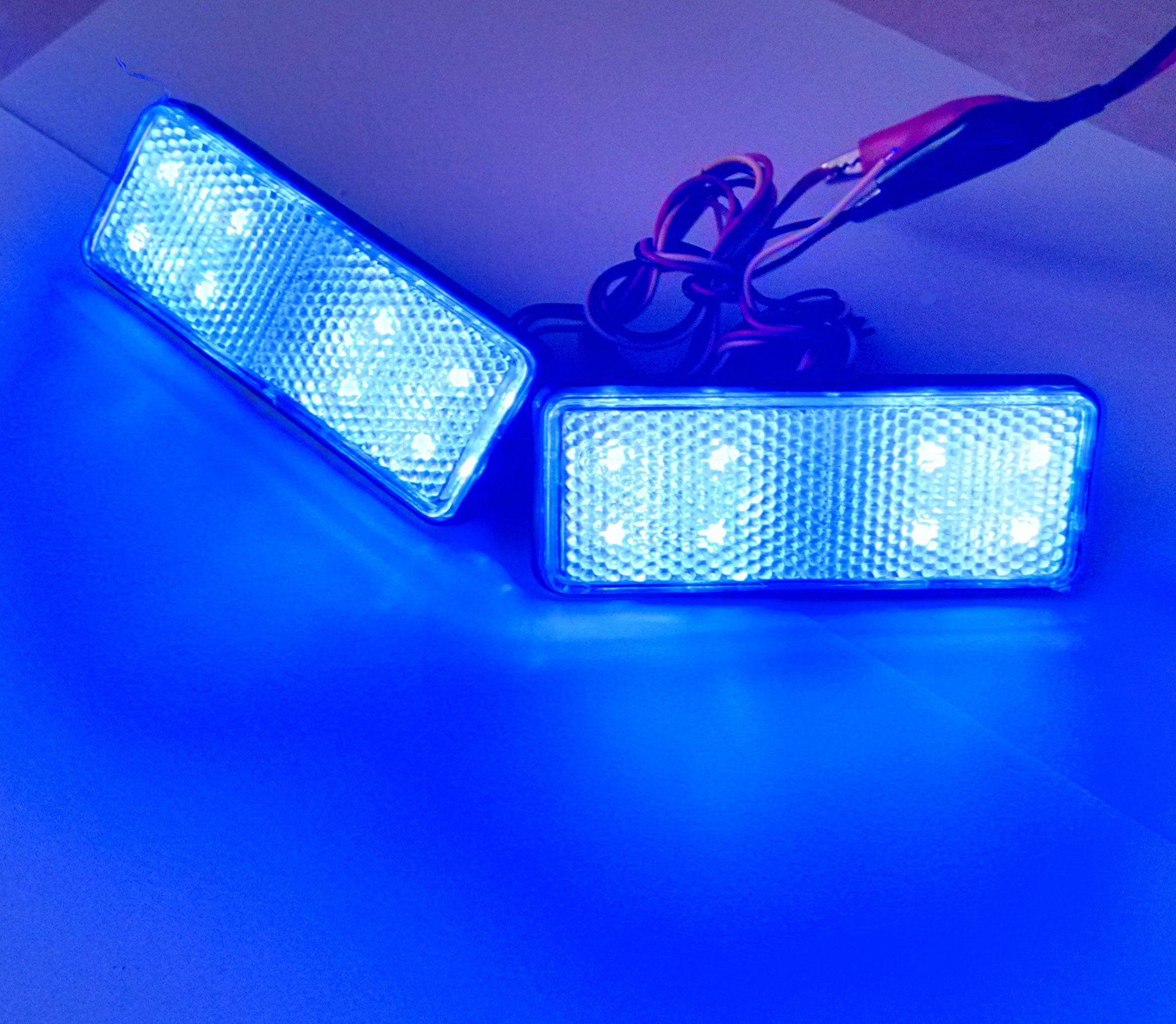 Blue Led Truck Marker Lights