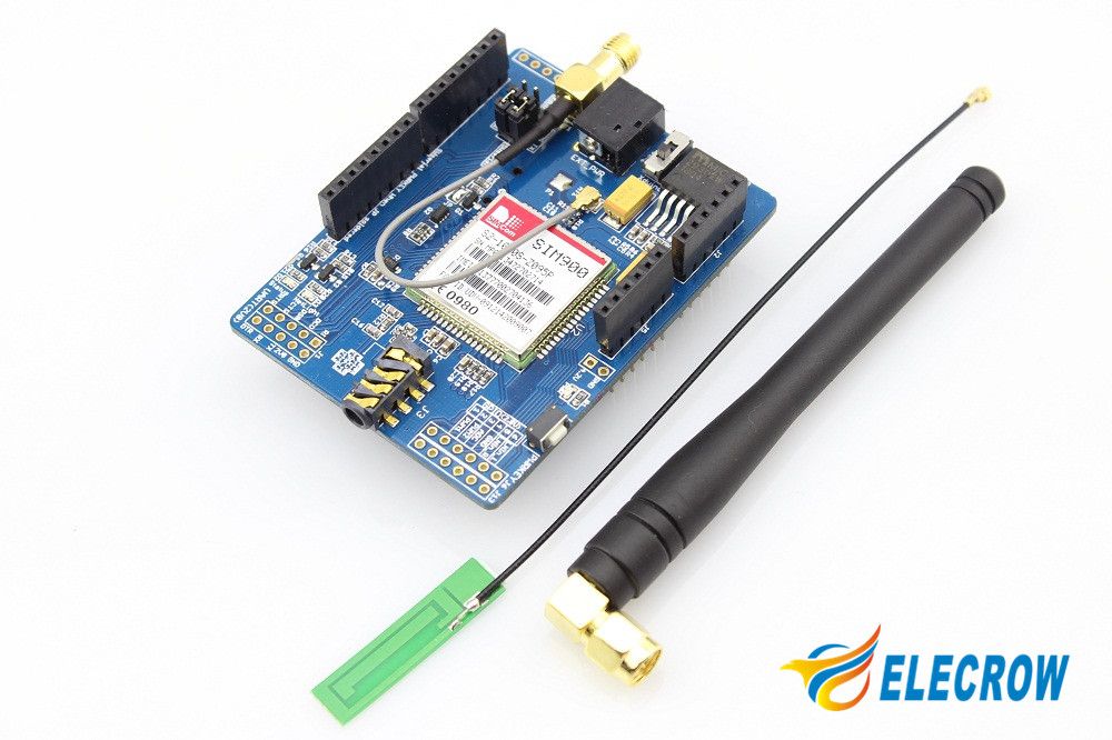 Sim900 Gprs Gsm Shield For Arduino Uno R3 Mega R3 With Antenna From Elecrow 3719 Dhgatecom