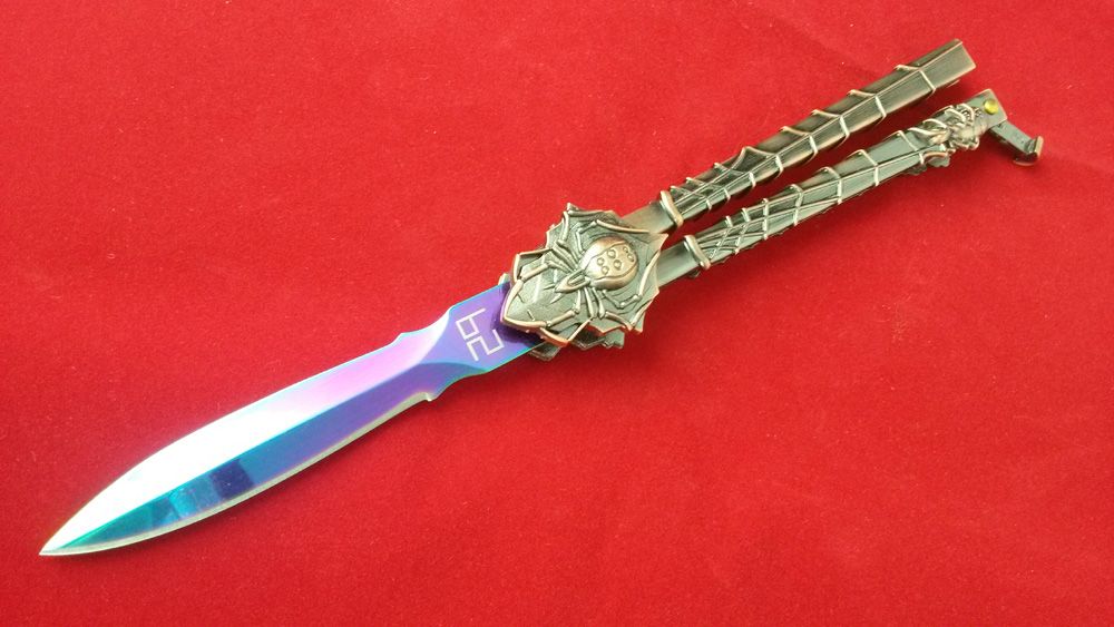 29 Balisong Spider Butterfly Knife from Kenfong,$14.14 | DHgate.com