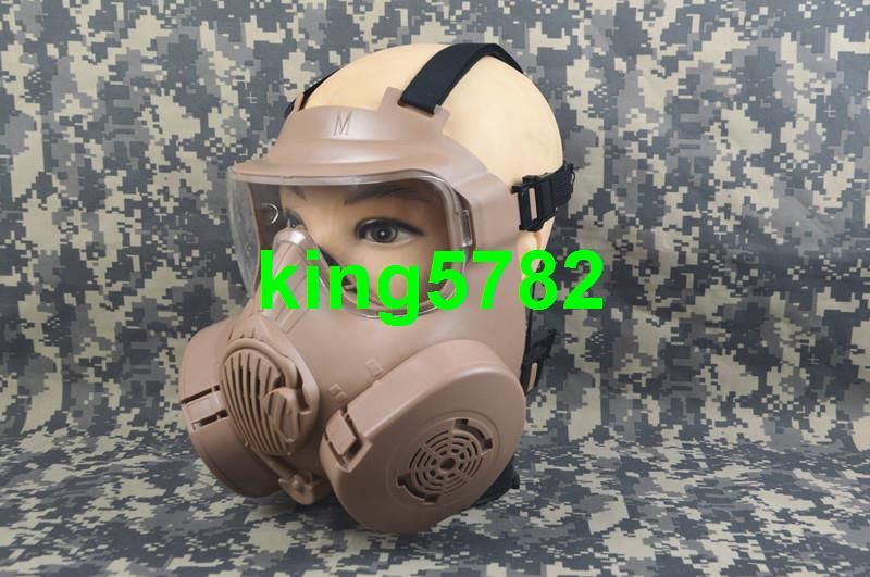 Wholesale M50 DC 15 Respirator Gas Mask Style Mask With 2 Fliters Black ...