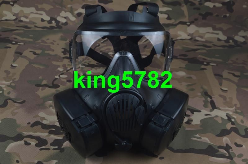 Wholesale M50 DC 15 Respirator Gas Mask Style Mask With 2 Fliters Black ...